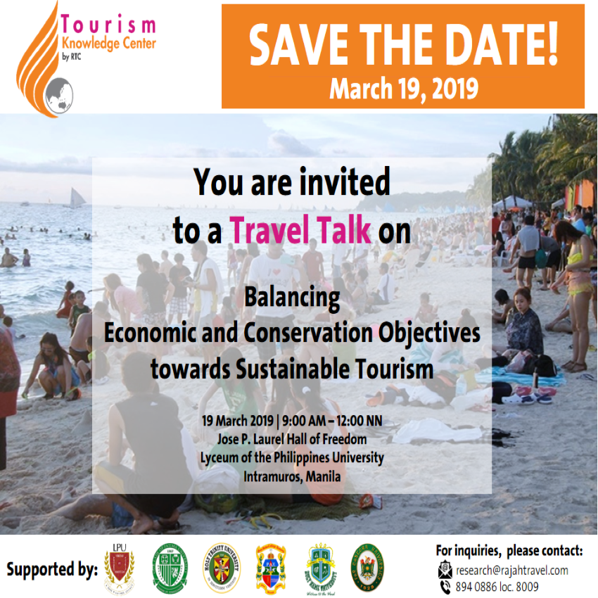 Travel Talk: Balancing Economic and Conservation Objectives towards ...